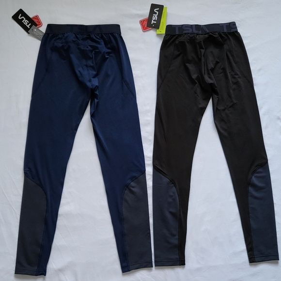 Other | Nwt Tsla Tesla 2 Pack Mens Athletic Compression Pants | Poshmark